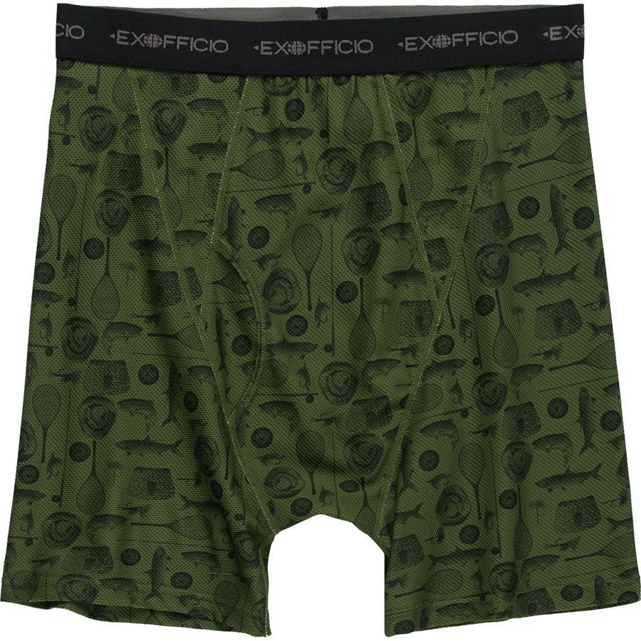 ExOfficio Give-N-Go Printed Boxer Brief - Men's - Clothing