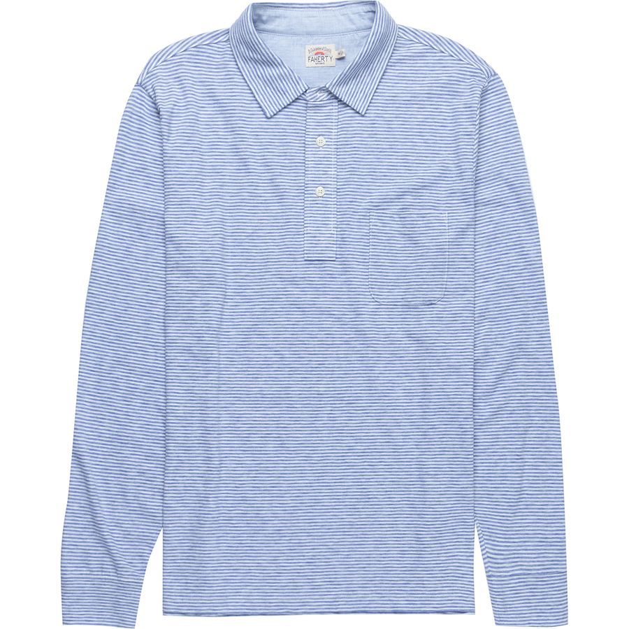 Faherty Polo Long-Sleeve Shirt - Men's - Clothing