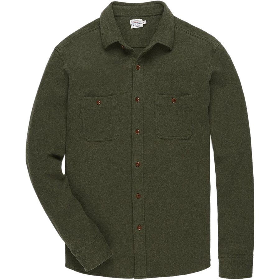 Faherty Knit Alpine Shirt - Men's | Backcountry.com