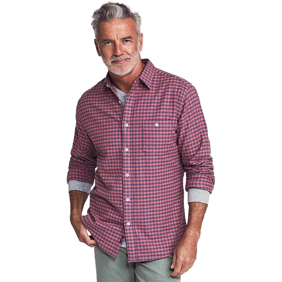 Faherty Stretch Seaview Flannel Shirt - Men's | Backcountry.com