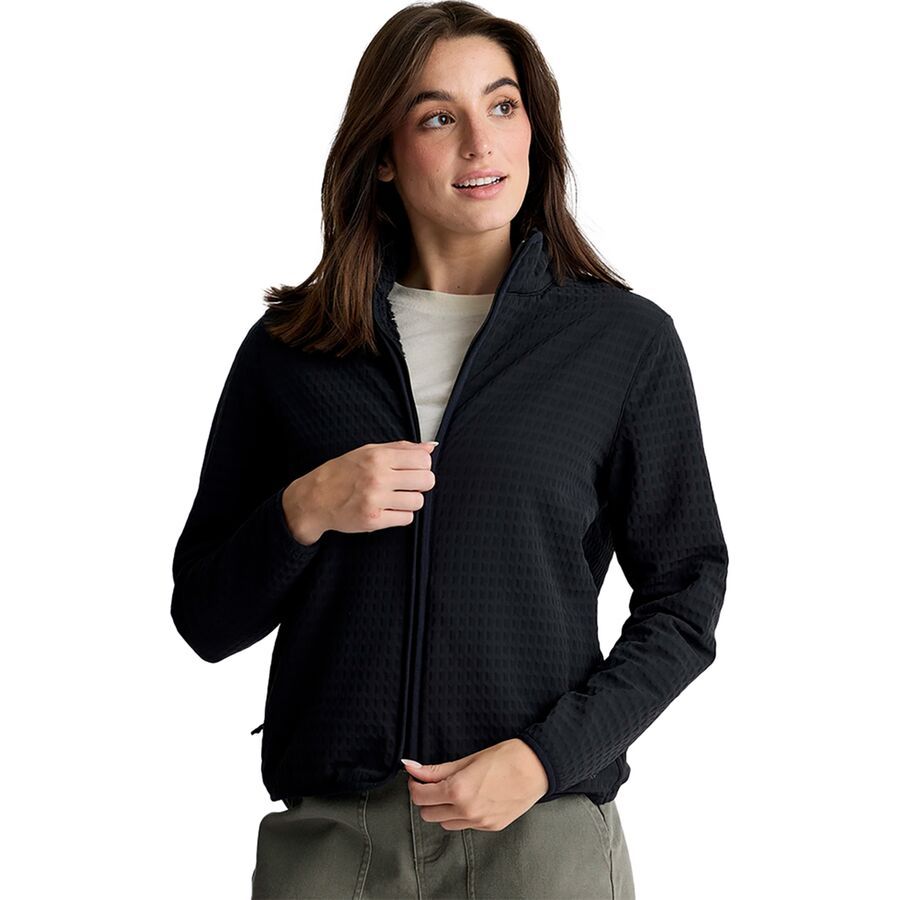 Free Fly Gridback Fleece Jacket - Women's - Clothing