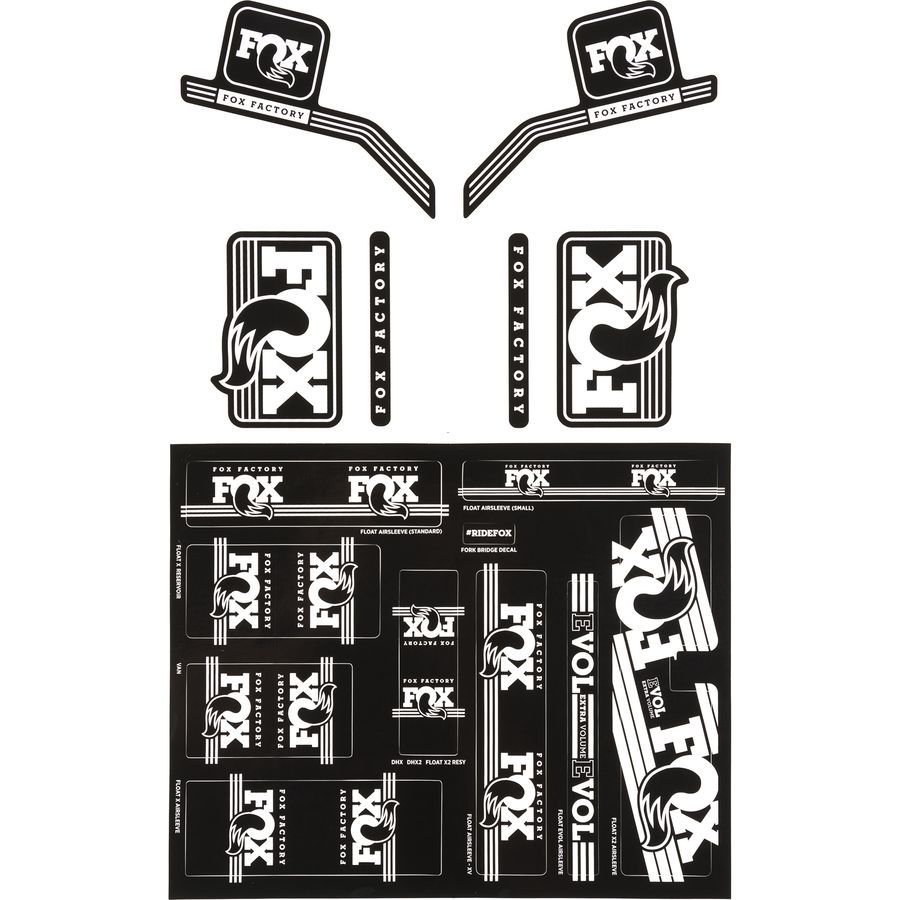 FOX Racing Shox Heritage Fork and Shock Decal Kit | Backcountry.com
