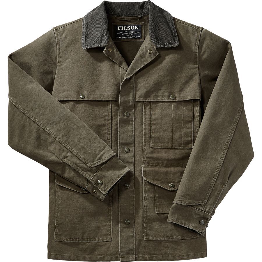 Filson Stonewashed Canvas Cruiser Jacket - Men's | Backcountry.com