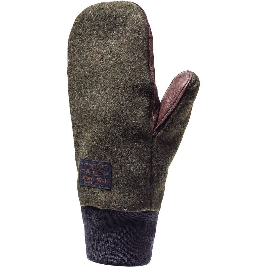 Filson Leather Palm Mackinaw Wool Mitten - Men's - Accessories
