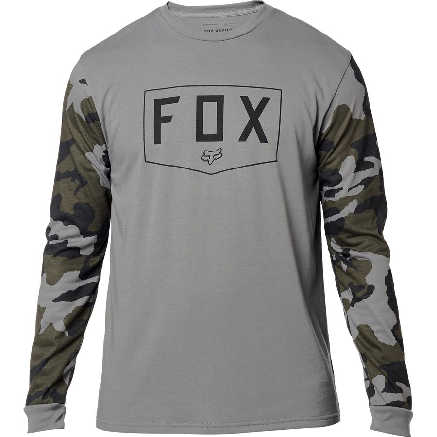 Fox Racing Shield Tech Long-Sleeve T-Shirt - Men's | Backcountry.com
