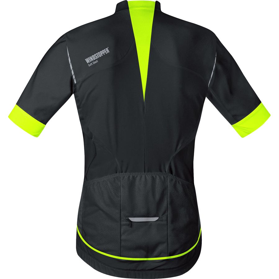 Gore Bike Wear Oxygen WindStopper Soft Shell Jersey - Short-Sleeve ...