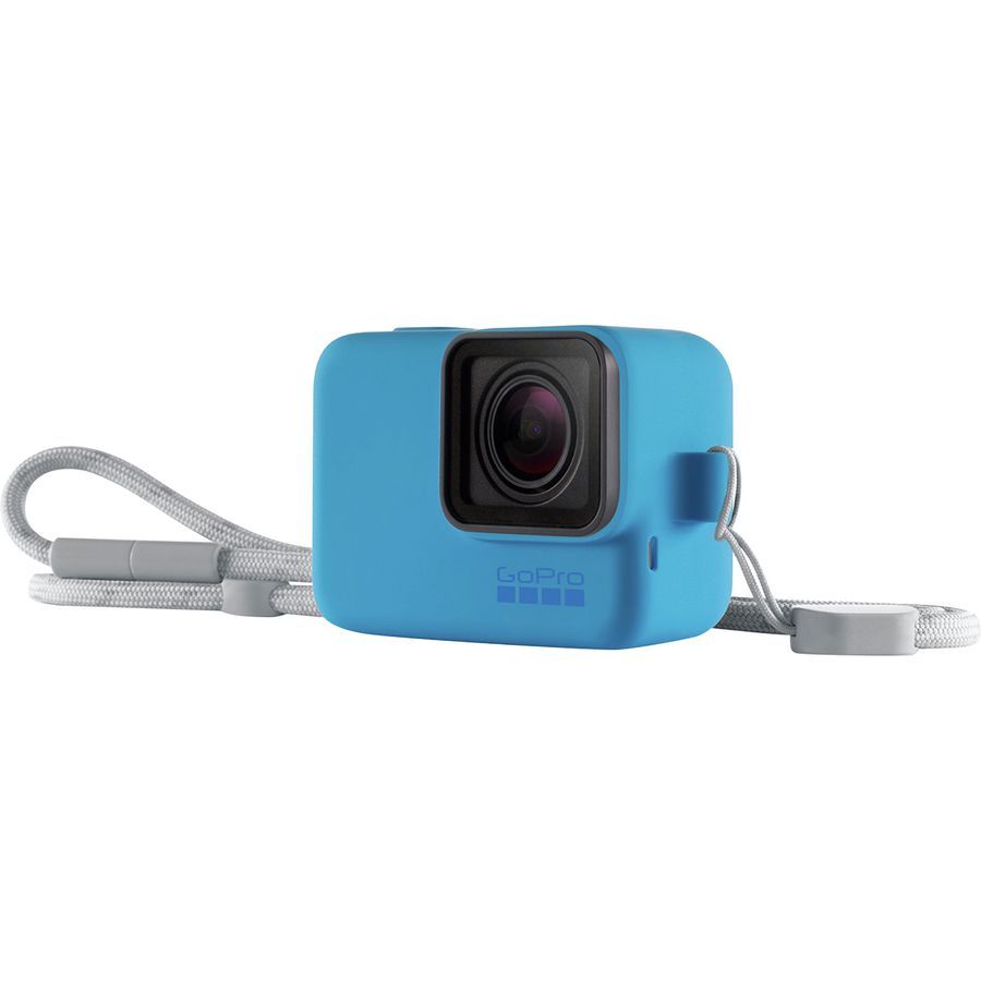 GoPro Sleeve + Lanyard (Blue) - Accessories