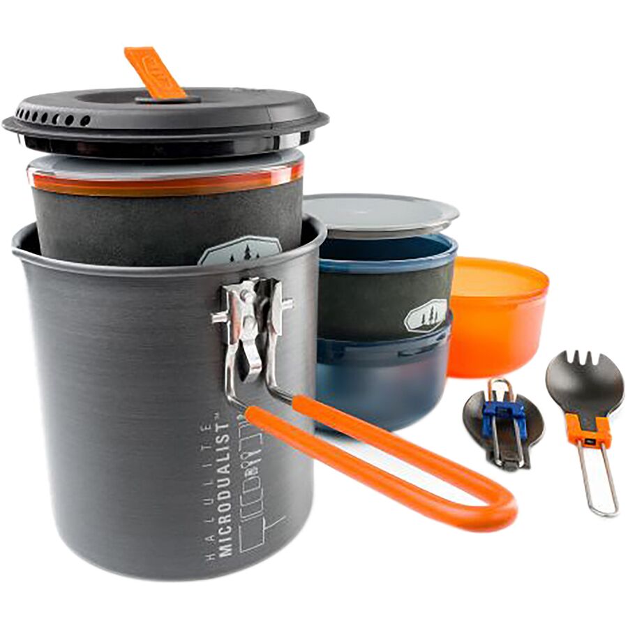 GSI Outdoors Glacier Stainless Steel Dualist II Cook Set | Backcountry.com