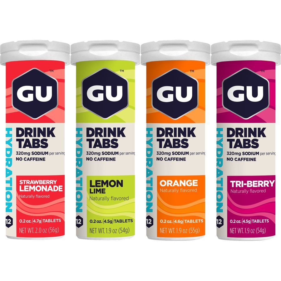 GU Hydration Drink Tabs - 100 Pack - Bike