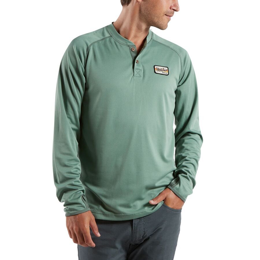 Howler Brothers Loggerhead Henley Long-Sleeve Shirt - Men's - Clothing