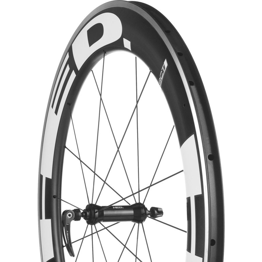 HED Jet 7 Express Carbon Road Wheelset - Clincher - Bike