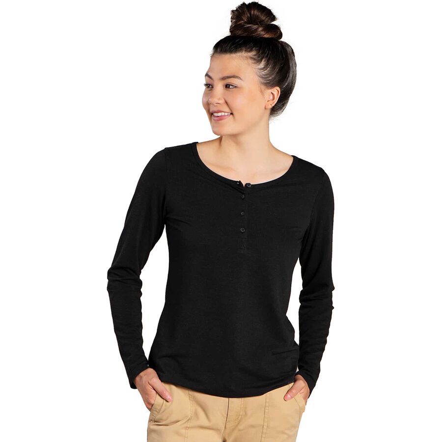 Toad&Co Piru Long-Sleeve Henley Shirt - Women's - Clothing