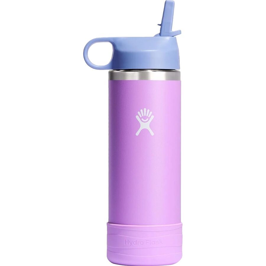 Hydro Flask 18oz Wide Mouth Flex Straw & Boot - Kids' - Hike & Camp