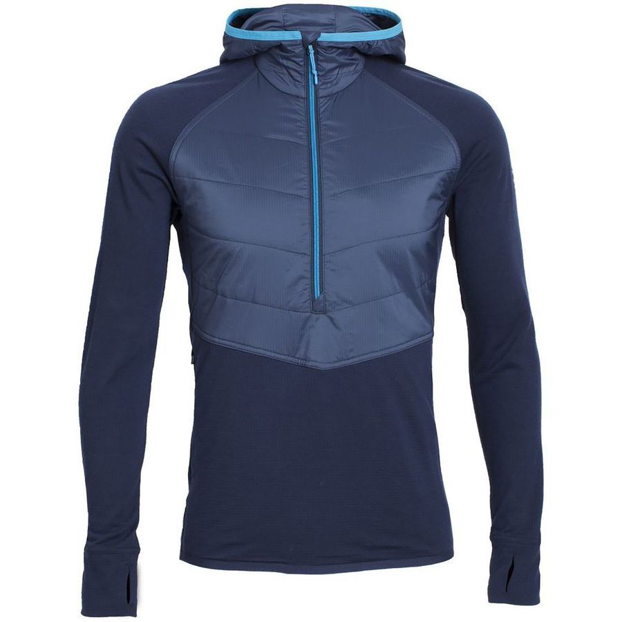 Icebreaker Ellipse 1/2-Zip Hooded Insulated Jacket - Men's - Clothing