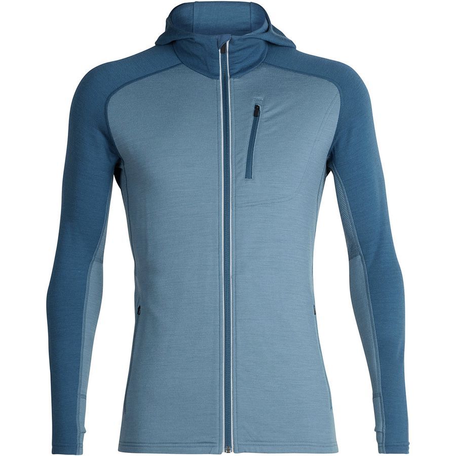 Icebreaker Quantum Hooded Full-Zip Shirt - Men's | Backcountry.com