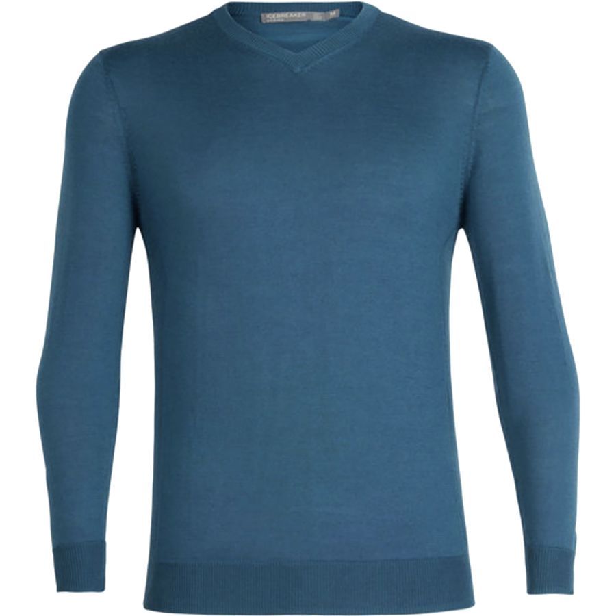 Icebreaker Quailburn V-Neck Sweater - Men's | Backcountry.com