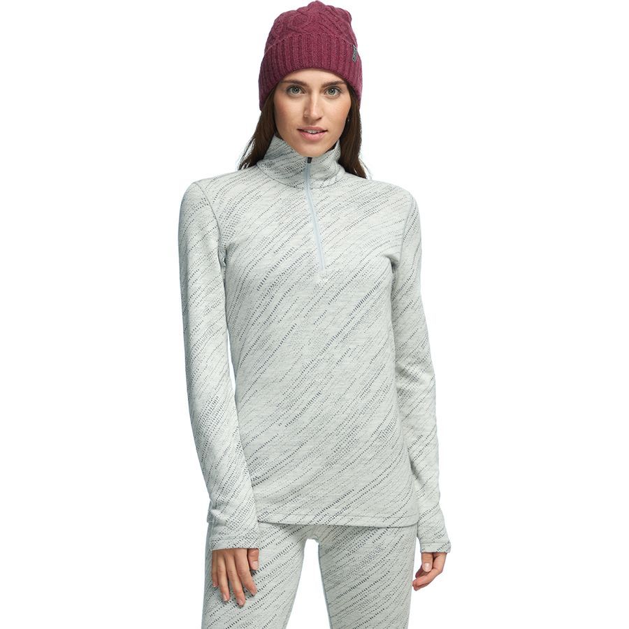 Icebreaker 250 Vertex LS Half Zip Snow Storm Top - Women's | Steep & Cheap