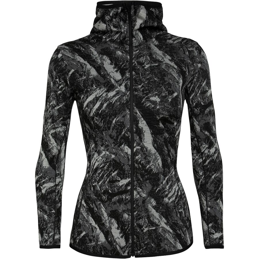 Icebreaker RealFleece Merino Elemental Hooded Jacket - Women's - Hike ...