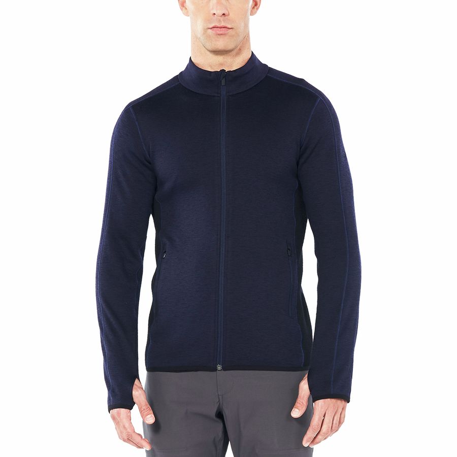Icebreaker Elemental LS Zip Jacket - Men's | Backcountry.com