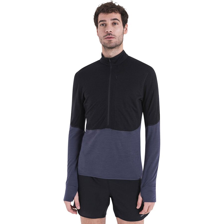 Icebreaker Merino 200 Realfleece Descender 1/2-Zip Pullover - Men's ...