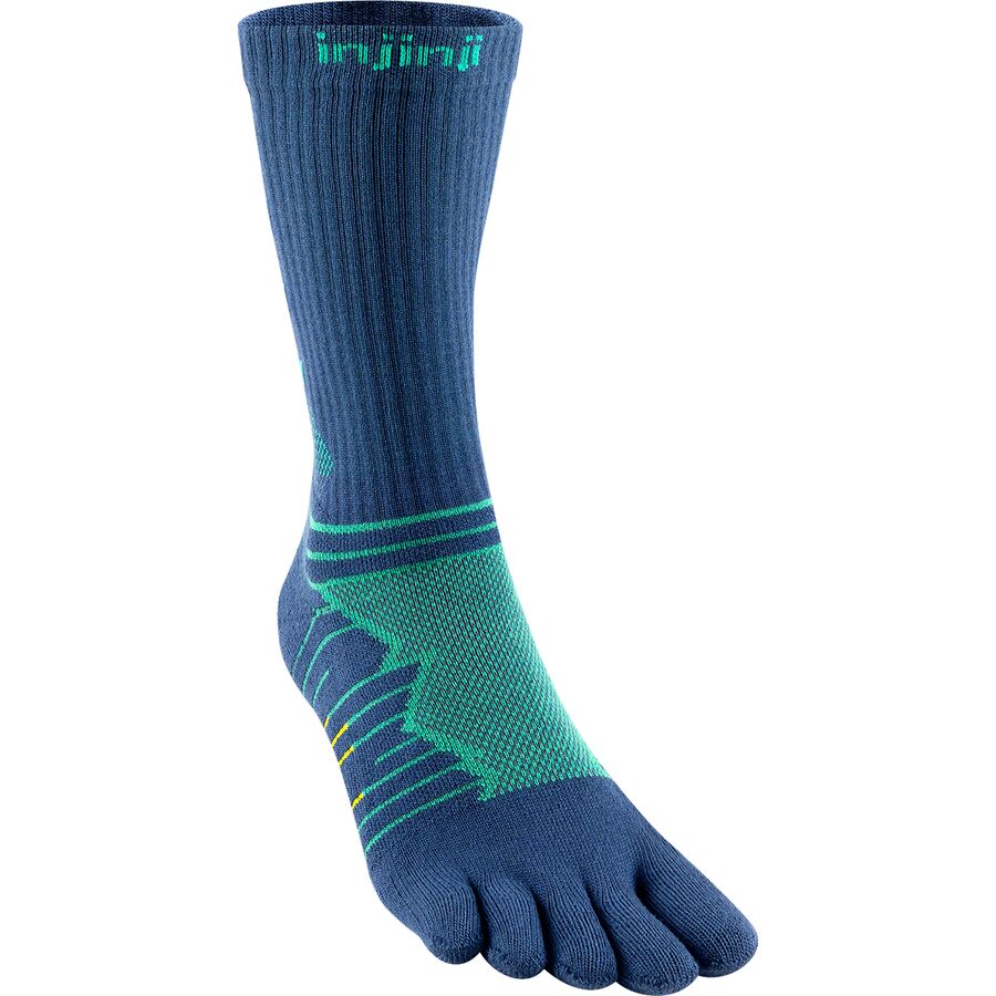 Injinji Ultra Run Crew CoolMax Sock - Men's - Clothing