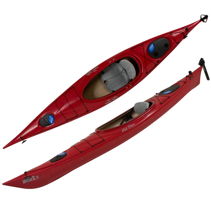 Old Town Adventure XL 139 Kayak with rudder - Paddle