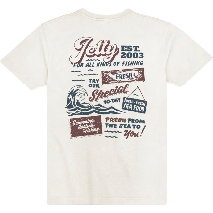 Jetty Fresh Catch Pocket T-Shirt - Men's - Clothing