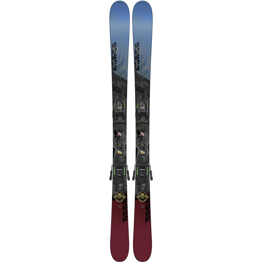 K2 Poacher Jr. Ski with Marker 7.0 FDT Binding - Kids' - Kids
