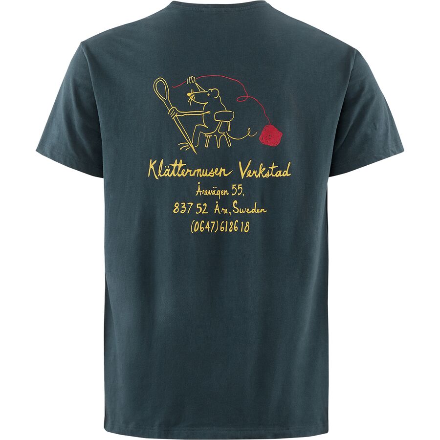 Klattermusen Runa Roadmap Short-Sleeve T-Shirt - Men's | Backcountry.com