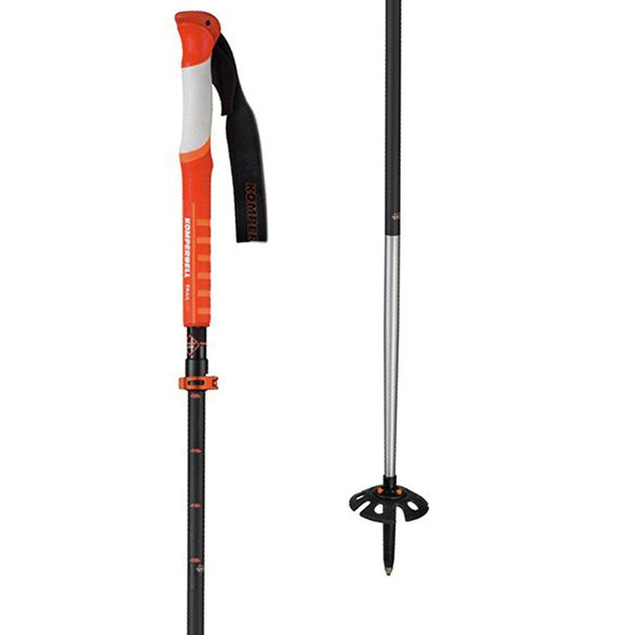 Komperdell Carbon Ultralite Vario 4 Compact Trekking Poles - Hike & Camp
