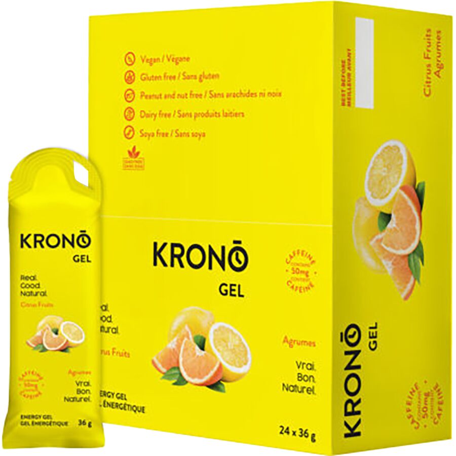 Krono Nutrition Energy Gels - Box of 24 - Bike