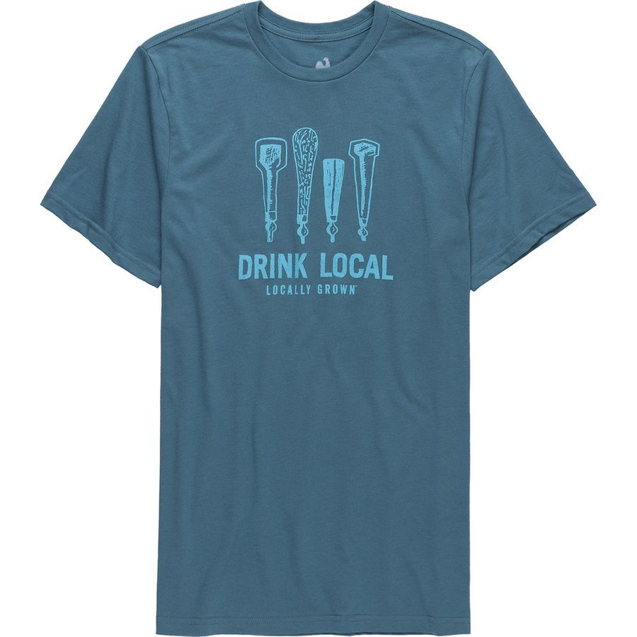 Locally Grown Drink Local Beer Taps T-Shirt - Men's | Backcountry.com