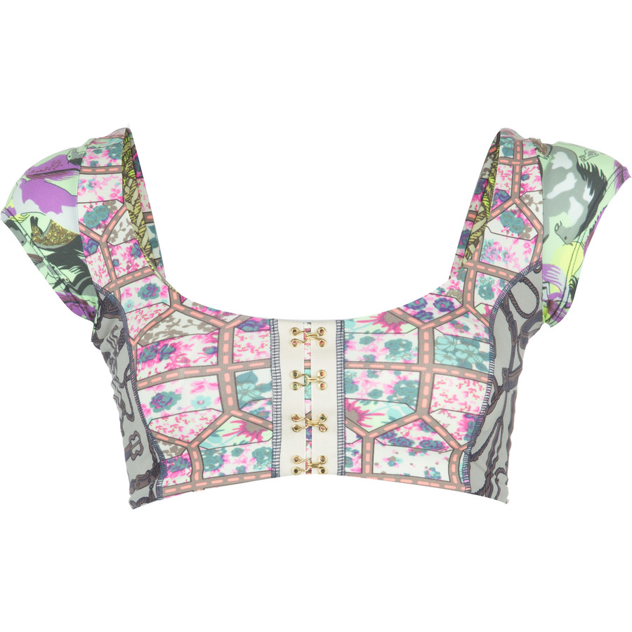 Maaji Floral Surfer Bikini Top - Women's - Clothing