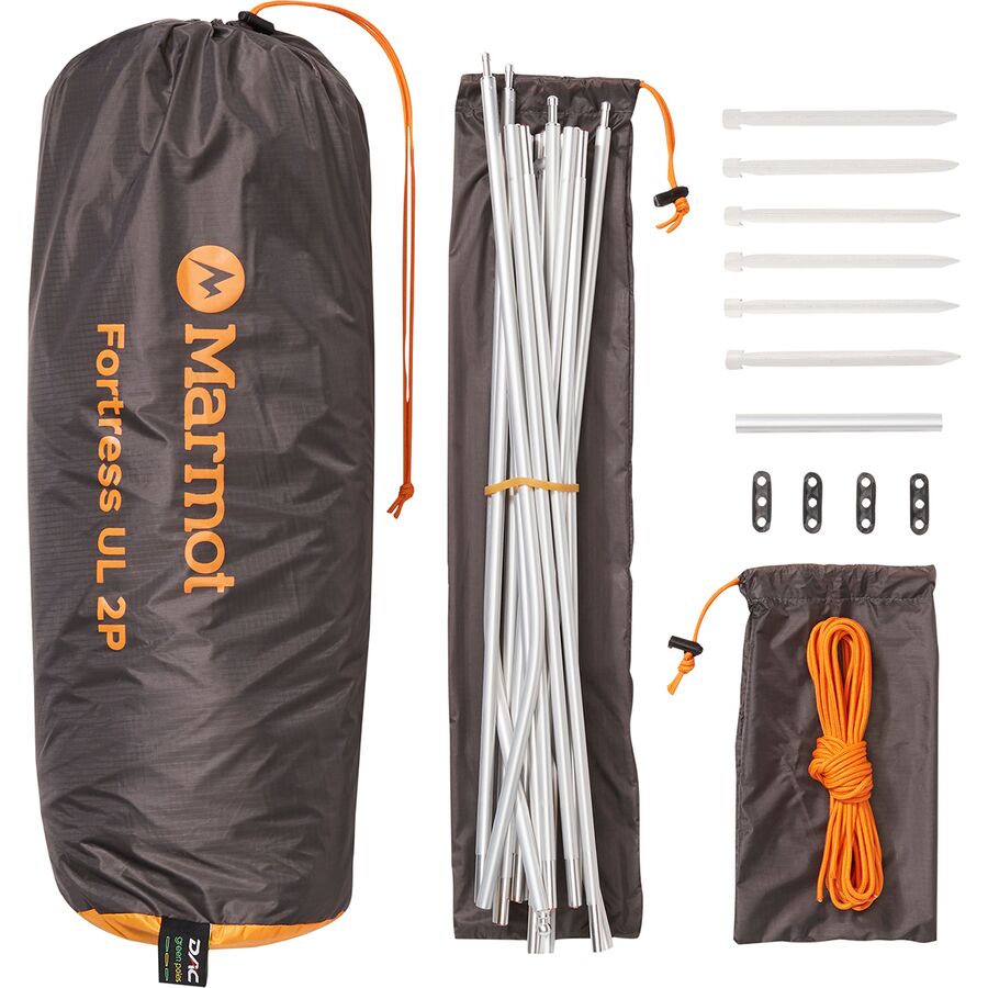 Marmot Fortress UL Tent: 2-Person 3-Season | Backcountry.com