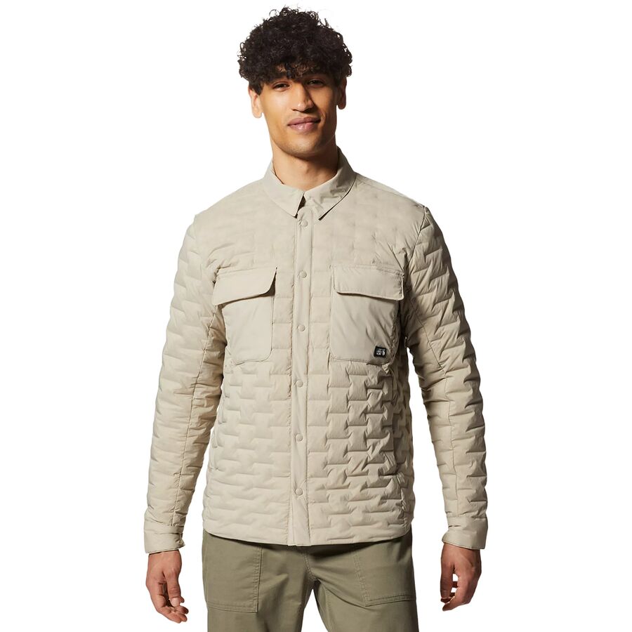 Mountain Hardwear Stretchdown Light Shacket - Men's - Clothing