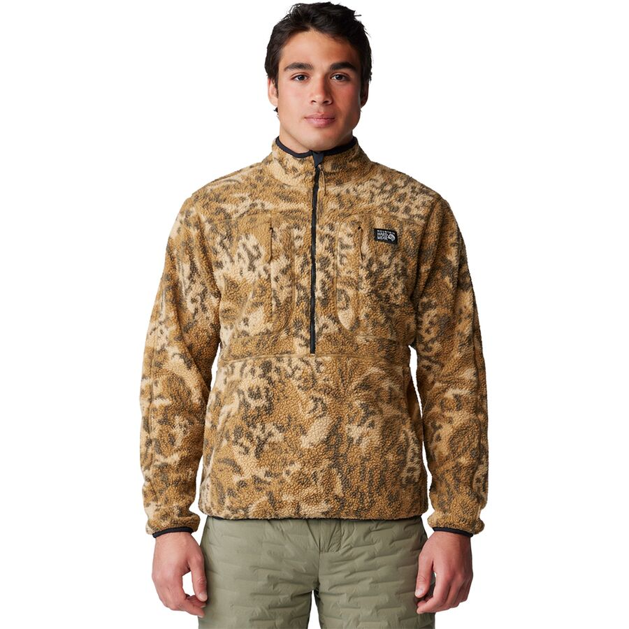 Mountain Hardwear HiCamp Fleece Printed Pullover - Men's - Clothing