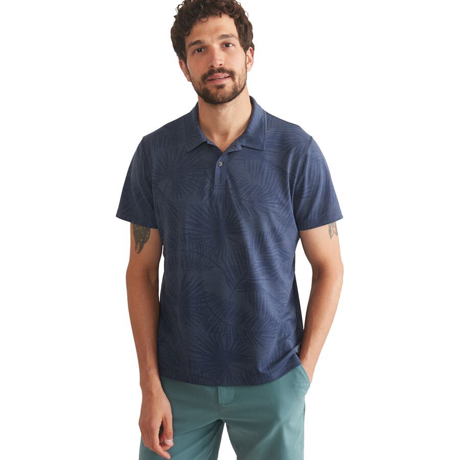 Marine Layer Air Short-Sleeve Polo Shirt - Men's - Clothing