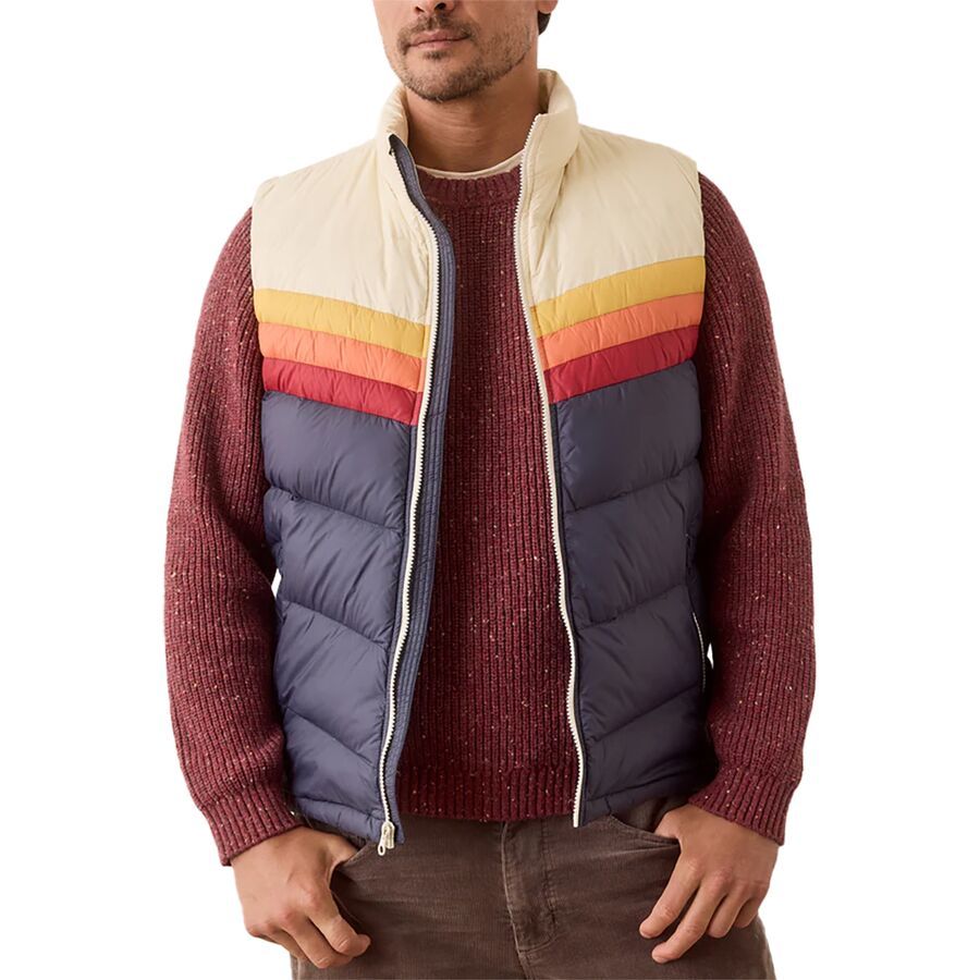 Marine Layer Archive Puffer Vest - Men's - Clothing