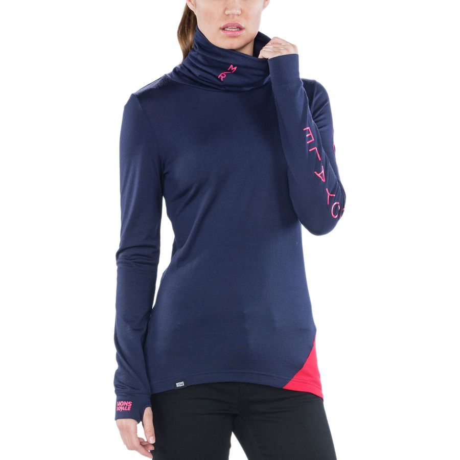 Mons Royale Cornice Rollover Top - Women's | Backcountry.com