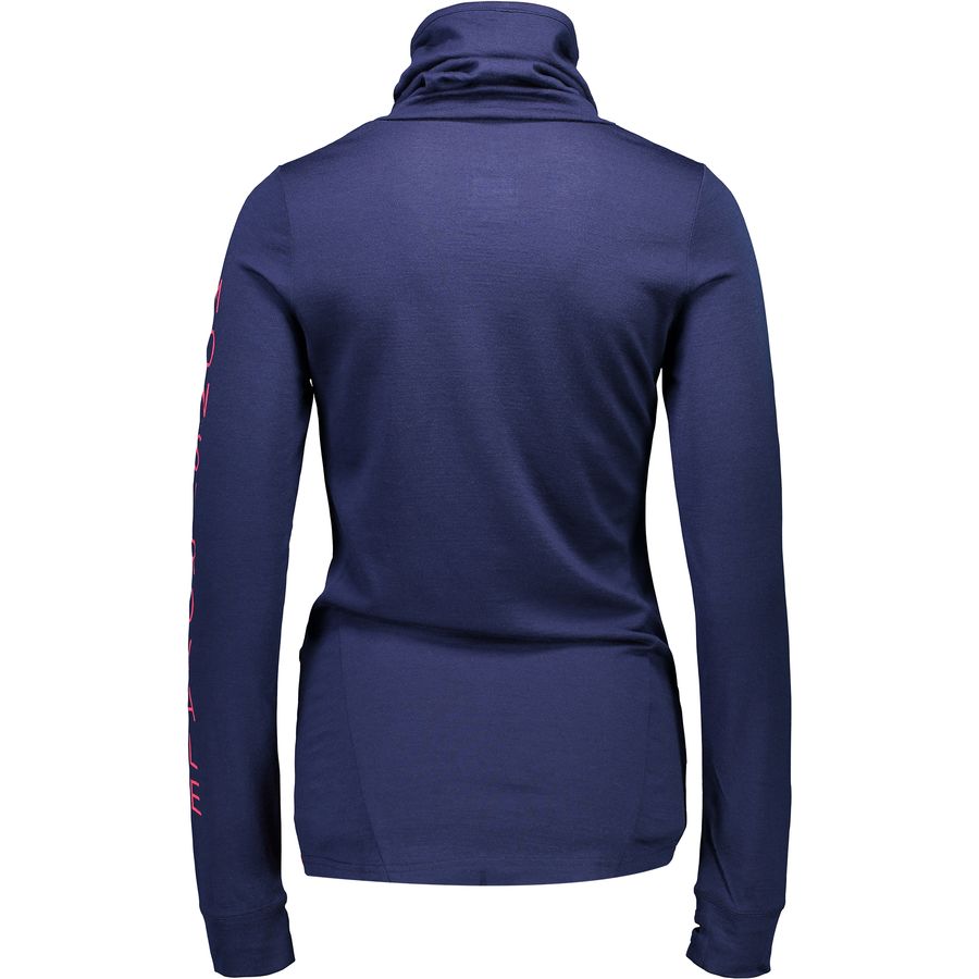 Mons Royale Cornice Rollover Top - Women's | Backcountry.com