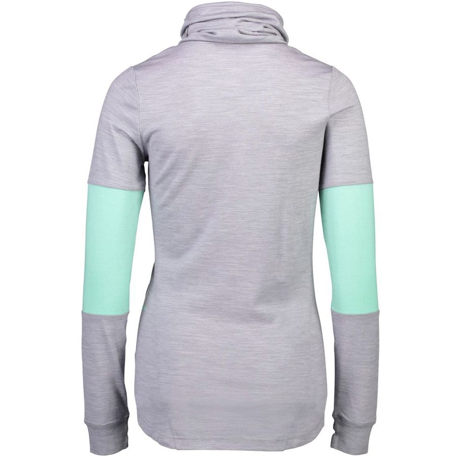 Mons Royale Cornice Rollover Long-Sleeve Top - Women's | Backcountry.com
