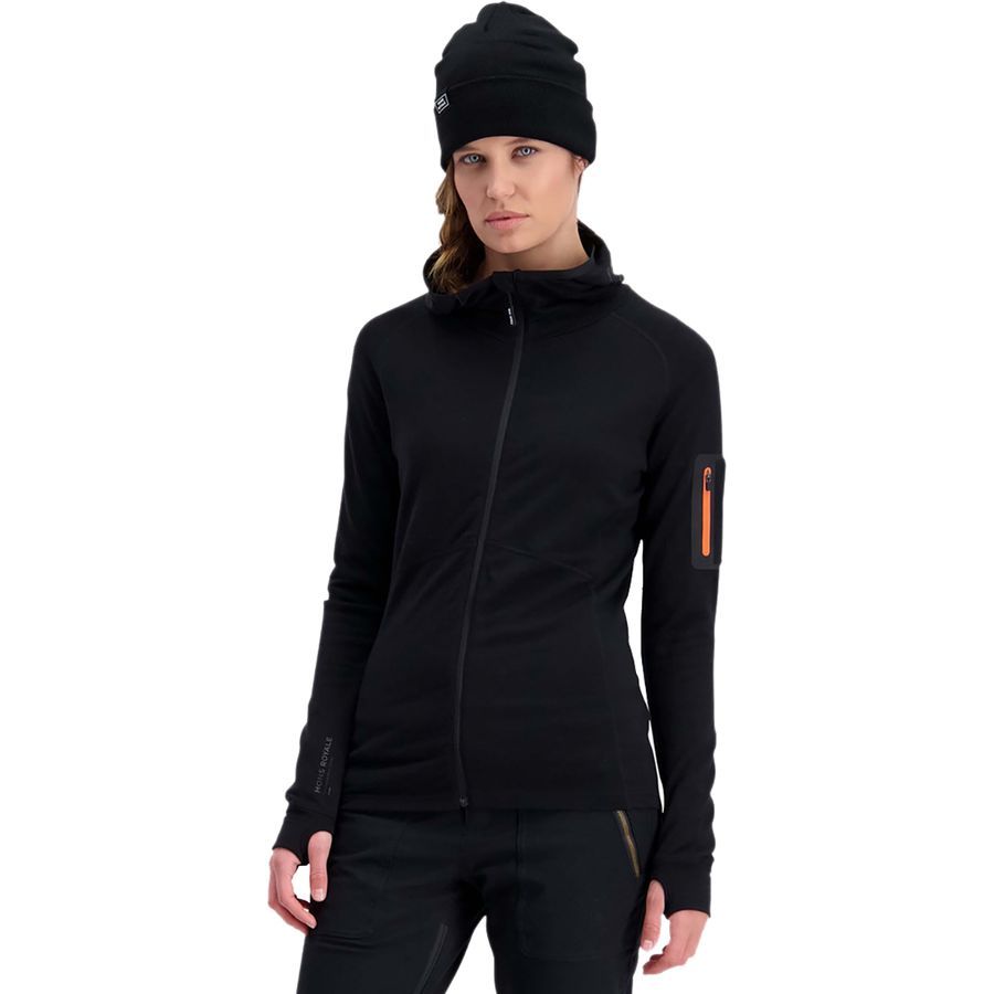 Mons Royale Ascend Midi Full-Zip Hooded Top - Women's - Clothing