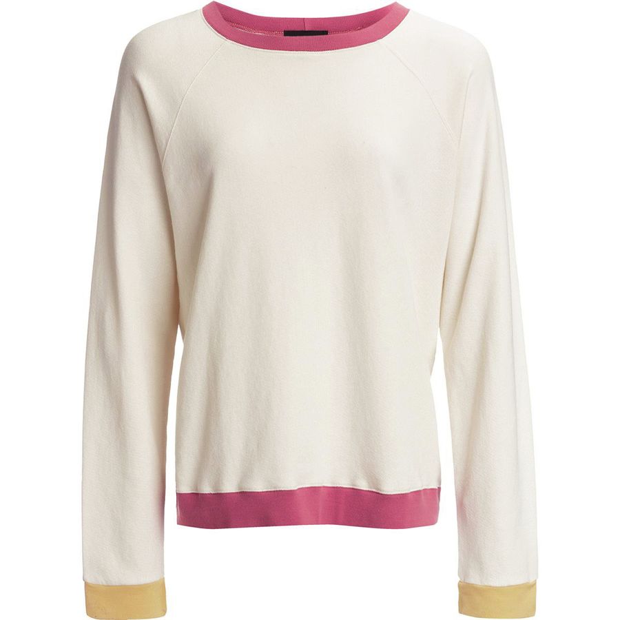 Monrow Color Block Oversized Raglan - Women's | Backcountry.com