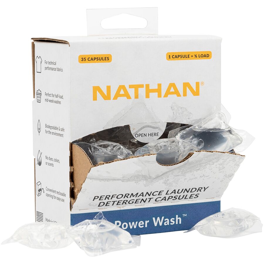 Nathan Power Wash Performance Detergent Capsules | Backcountry.com