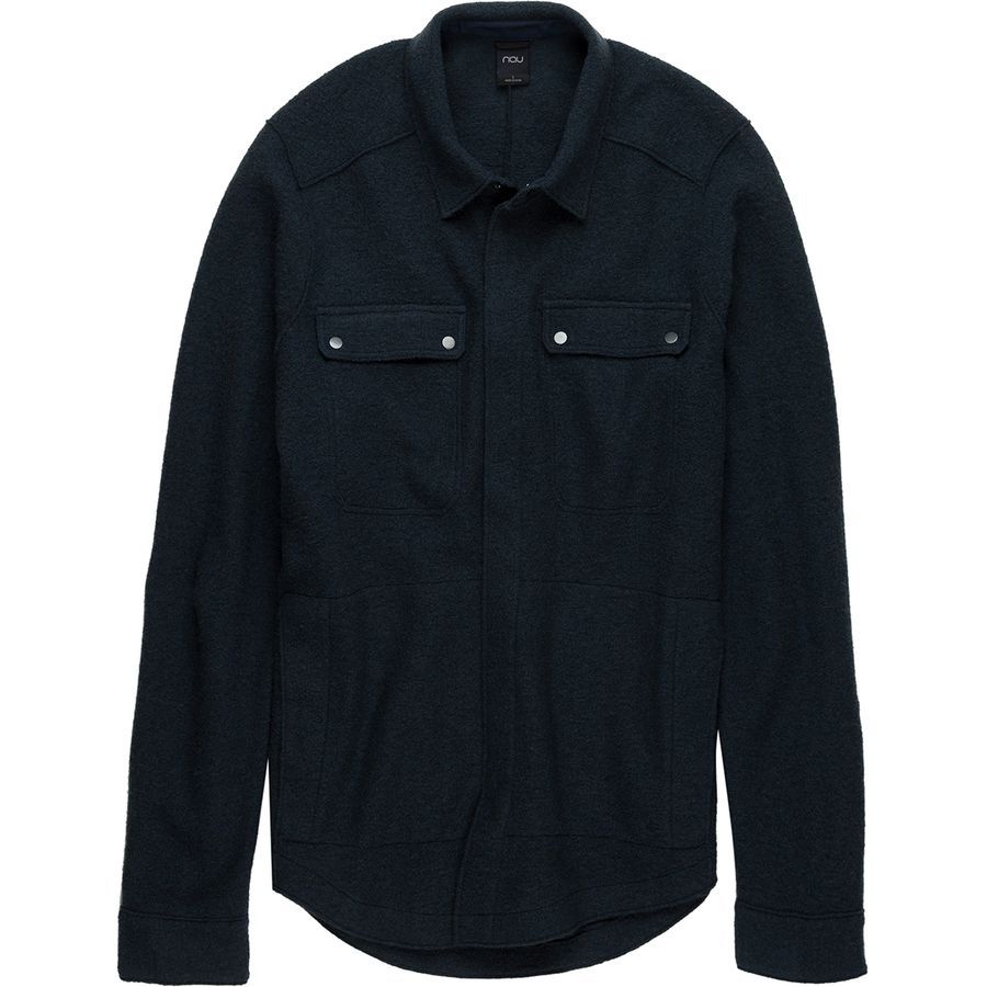NAU Boiled Wool Shirt - Long-Sleeve - Men's - Clothing