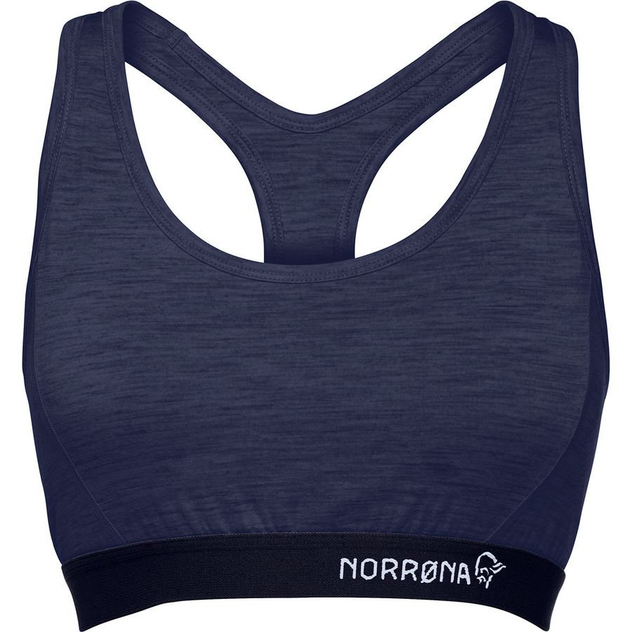 Norrona Wool Crop Top Bra - Women's | Backcountry.com
