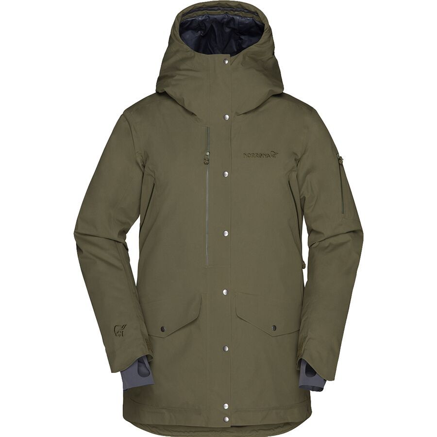 Norrona Roldal Gore-Tex Insulated Parka - Women's | Backcountry.com