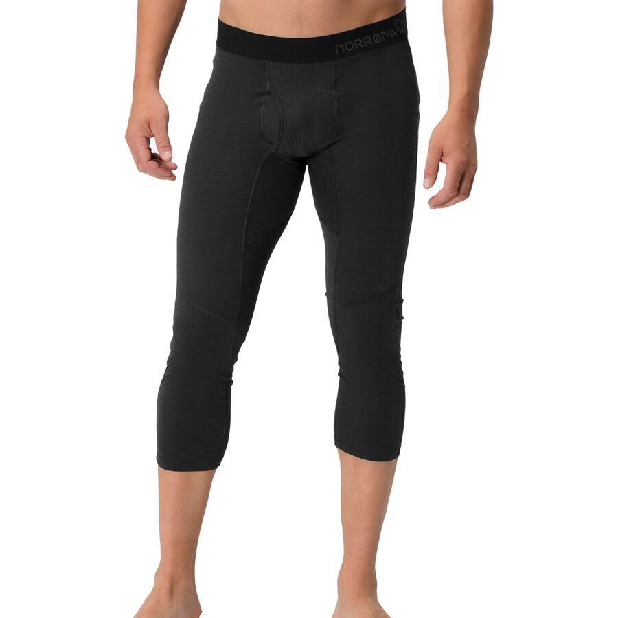 Norrona Equaliser Merino 3/4 Long Underwear - Men's | Backcountry.com