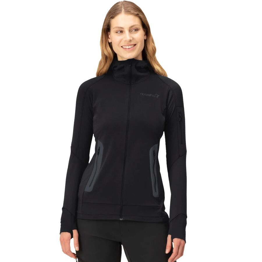 Norrona Falketind Power Grid Hooded Jacket - Women's - Clothing