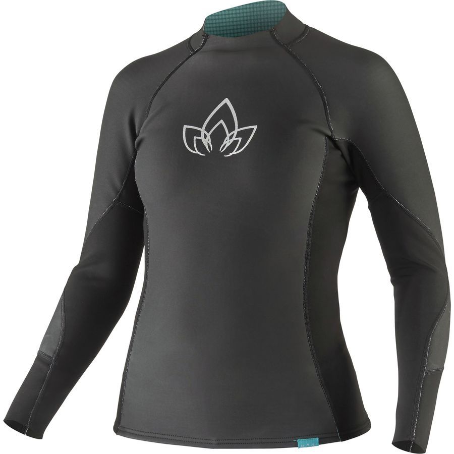 NRS HydroSkin 1mm Long-Sleeve Top - Women's - Paddle
